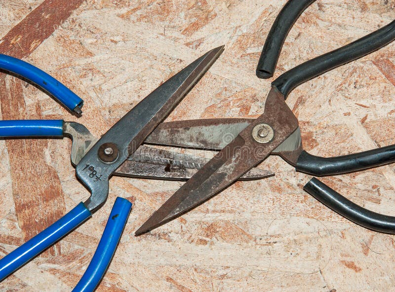Leather Scissors stock photo. Image of traditional, grunge - 40823586