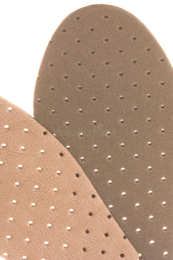 Leather Shoe Insole Padding Stock Photo - Image of close, shoes: 11983746