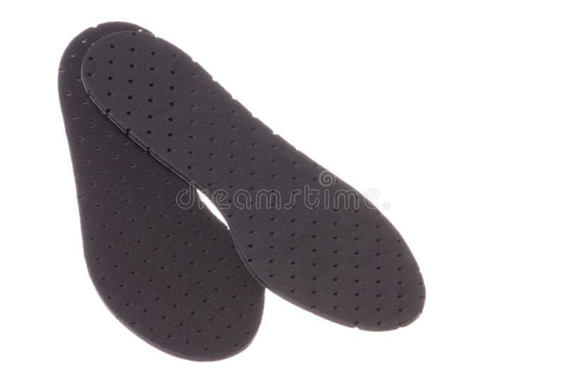 Leather Shoe Insole Padding Isolated Stock Photo - Image of macro ...