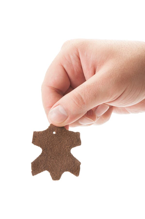 Leather sign stock image. Image of real, brown, object - 42057213