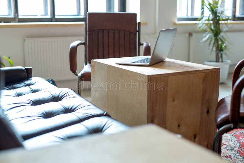 Empty workplace stock image. Image of empty, interior - 111456885