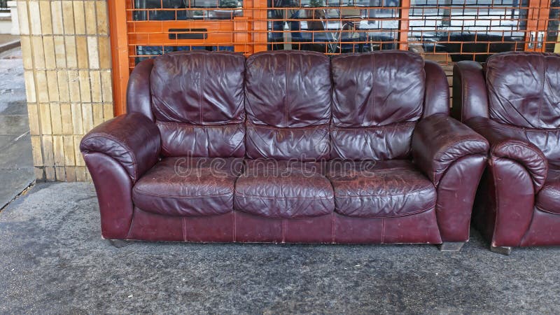 Sofa disposal stock image. Image of waste, collection - 36426737