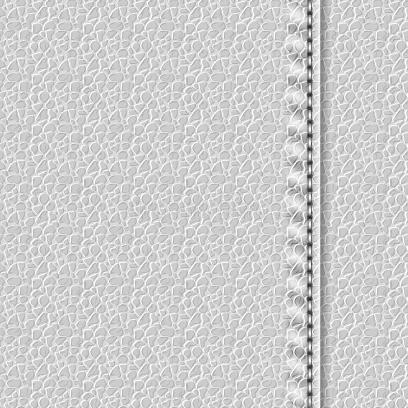 Leather with stitching stock vector. Illustration of texture - 92856221