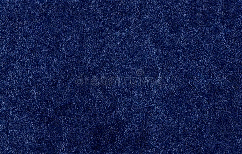 Blue Color Leather Surface Close-up Stock Photo - Image of decor ...