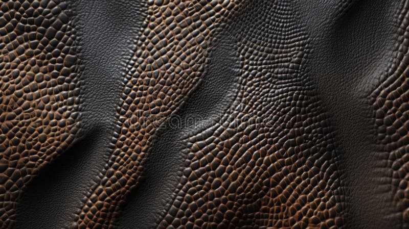 Leather Surface Design Showcasing a Tactile Illusion with Intricate ...