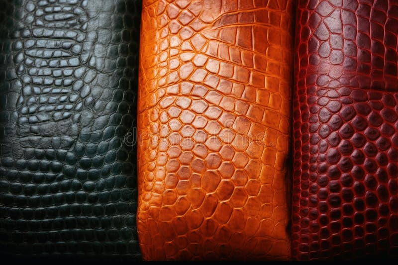 Leather Surface Texture in Different Colors Created with Generative AI ...