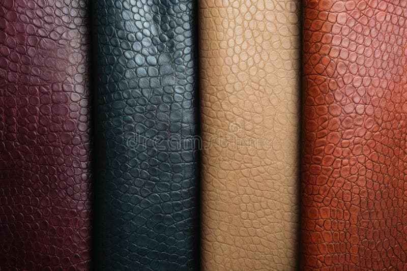 Leather Surface Texture in Different Colors Created with Generative AI ...
