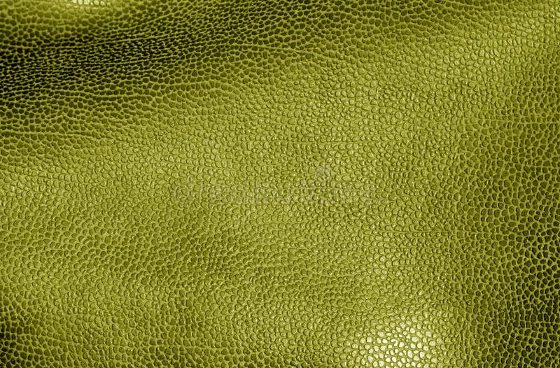 Leather Surface in Yellow Color. Stock Photo - Image of detail, grain ...