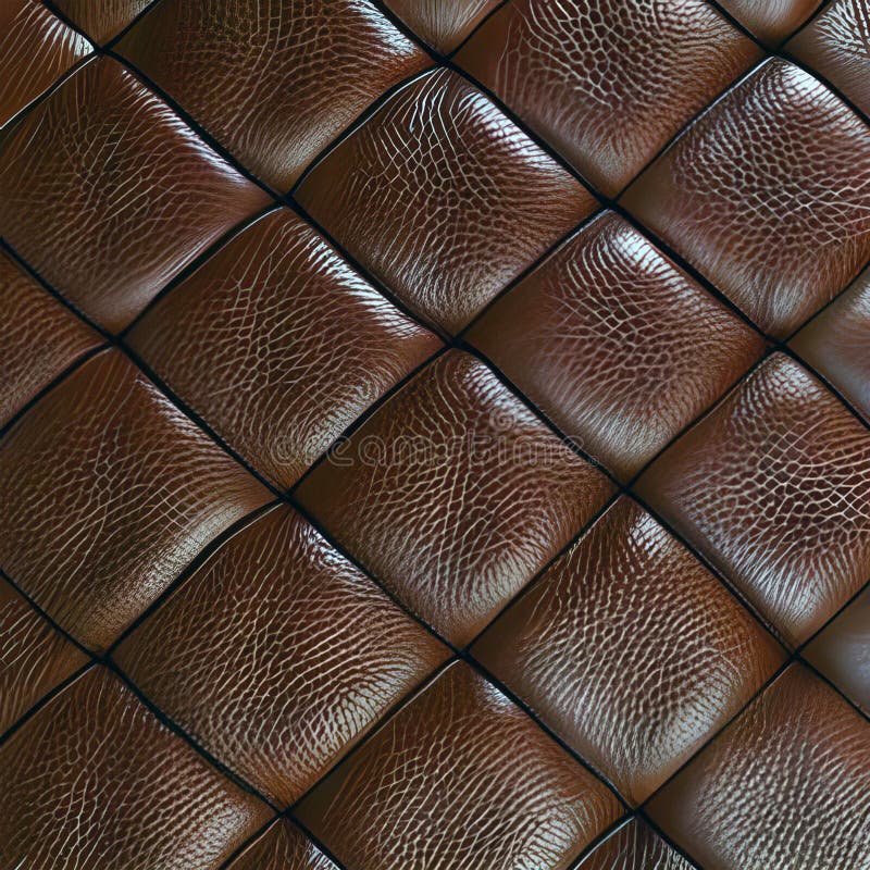 Leather Texture Background, Brown Leather Material Pattern Close View ...
