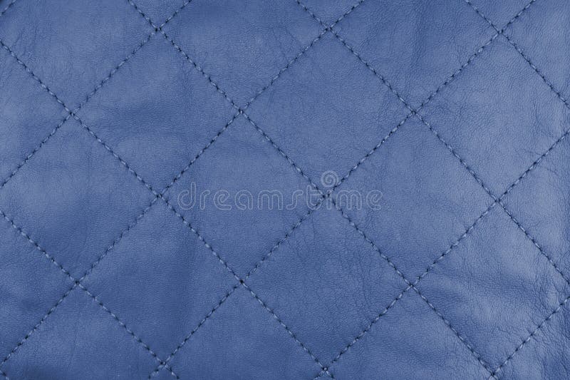 Leather Texture Background. Part of Perforated Blue Leather Details ...