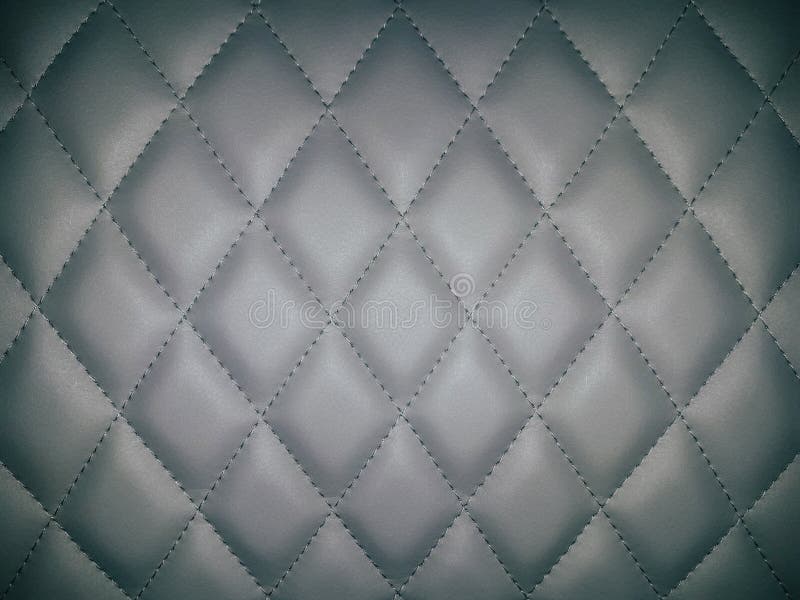 Leather Texture Stitched in Diamond Shape Stock Image - Image of ...