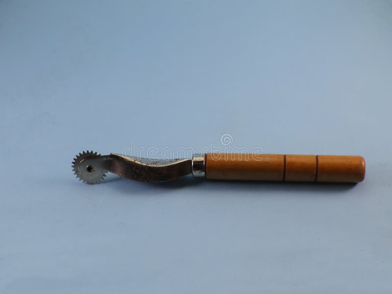 Leather Tracing Wheels Stitch Marker Tools. Stock Image - Image of ...
