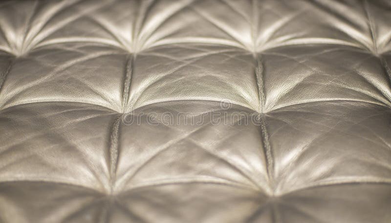 Leather Upholstery Surface, Artificial Pattern, Beautiful, Shiny Golden ...