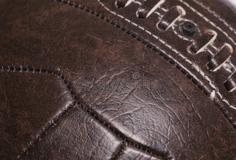 Leather Vintage Football Background Stock Image - Image of vintage ...