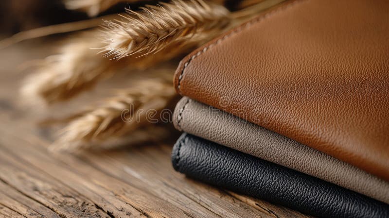 Leather Wallet stock image. Image of leather, visible - 369121503