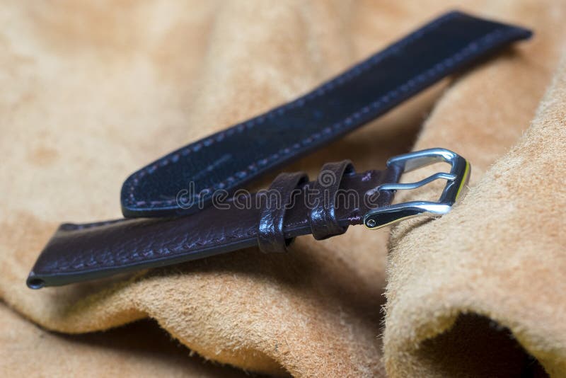 Beautiful Handmade Leather Watch Straps Stock Image - Image of straps ...