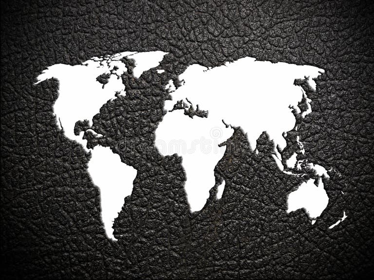 World Map Leather Texture Background Stock Illustrations – 352 World ...
