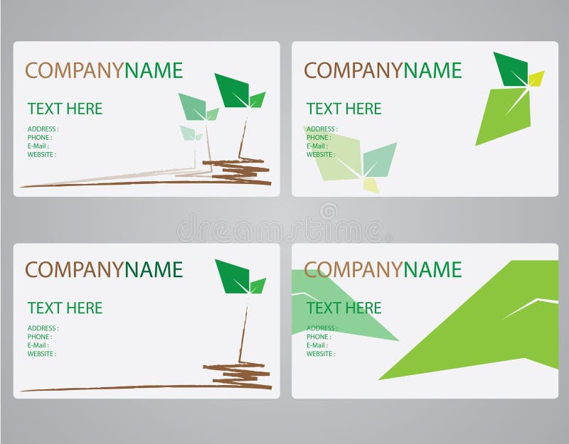 Leave card name stock illustration. Illustration of blue - 29570536
