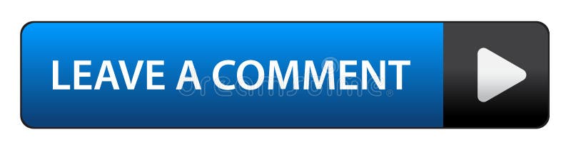 Leave a comment button stock vector. Illustration of survey - 119256920
