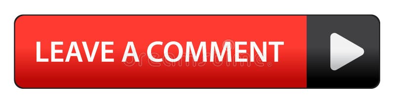 Leave a comment button stock vector. Illustration of conversation ...