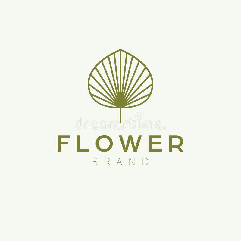 Leave Icon Design. Leaves Icon. Floral Logo Template Stock Vector ...