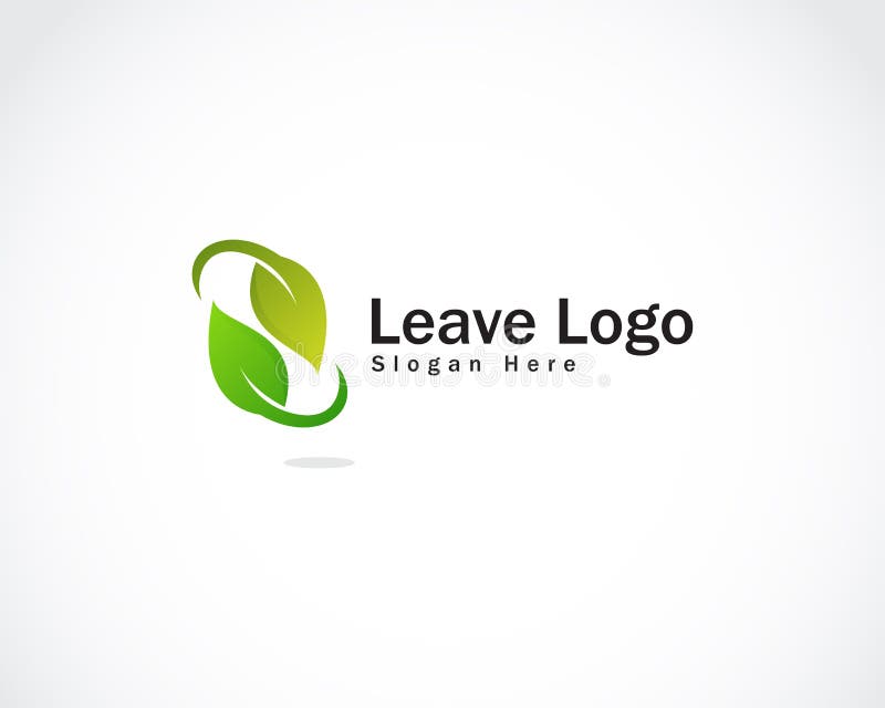Leave Logo Creative Nature Health Illustration Vector Green Stock ...