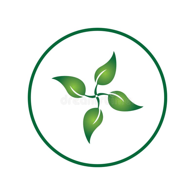 Leave Logo Vector Design and Icon Stock Vector - Illustration of leaf ...