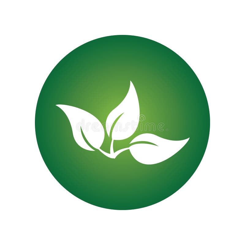 Leave Logo Vector Design and Icon Stock Vector - Illustration of icon ...