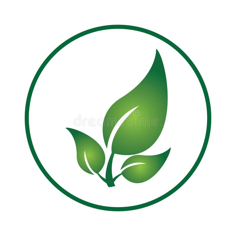 Leave Logo Vector Design and Icon Stock Vector - Illustration of ...