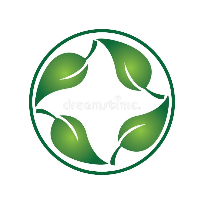 Leave Logo Vector Symbol Design and Icon Stock Vector - Illustration of ...