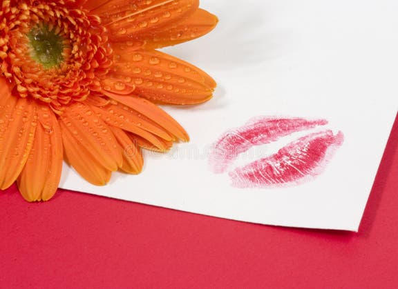 Leave a note stock image. Image of note, declaration, kiss - 1731479