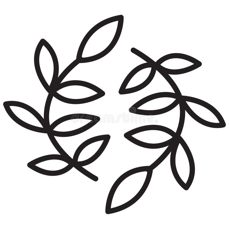 Leave Vector Icon Design. Leave Flat Icon Stock Vector - Illustration ...