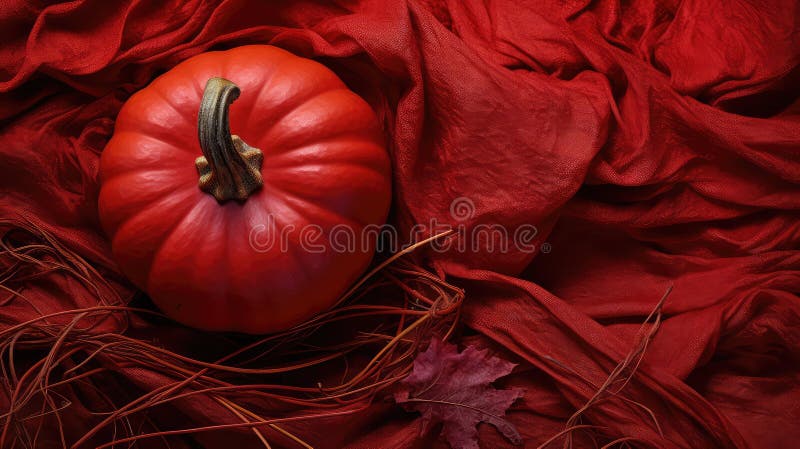 Leaves Fall Texture Red Background Texture Stock Illustration ...