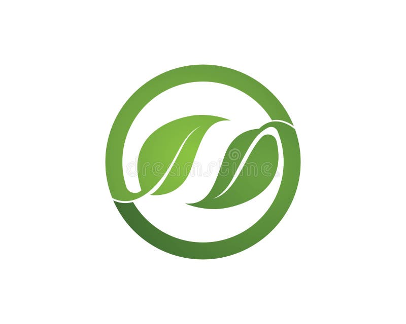 Leaves Green Nature Logo and Symbols Stock Vector - Illustration of ...