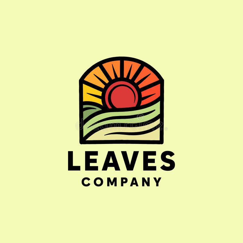 Leaves Logo Symbol Design Illustration Vector Icon Emblem Stock Vector ...