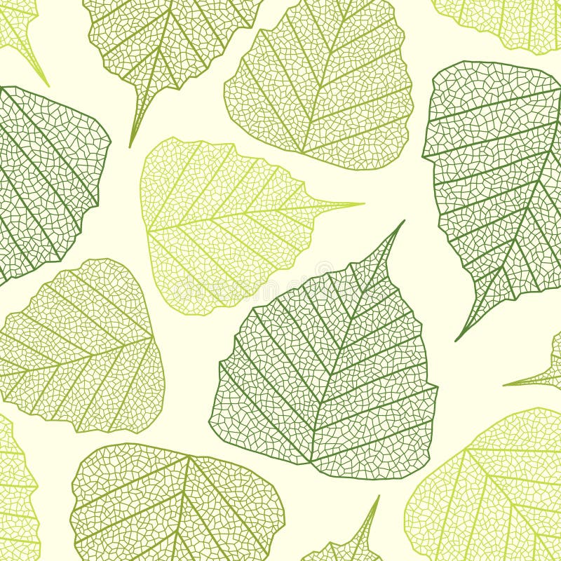 Leaves pattern stock vector. Illustration of grunge, fashion - 35733769