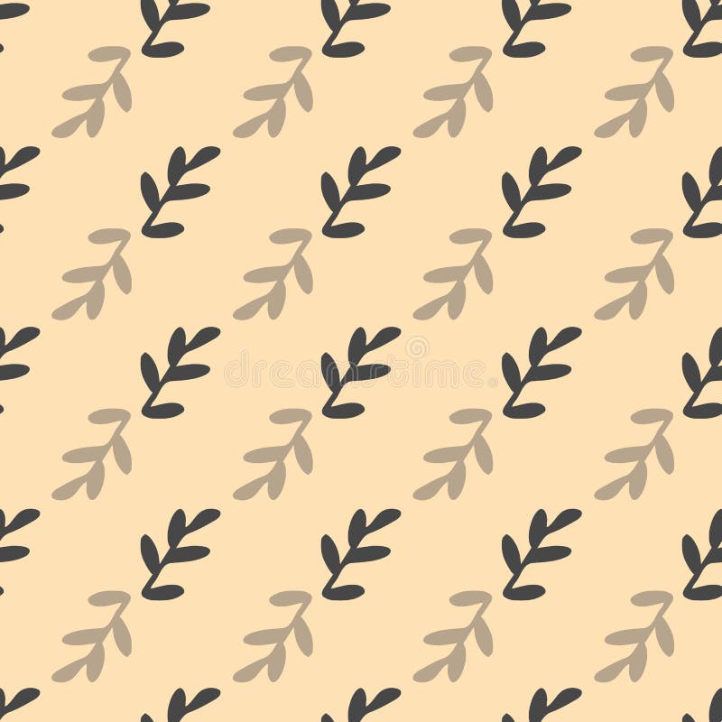 Leaves Seamless Repeat Pattern Background Stock Vector - Illustration ...