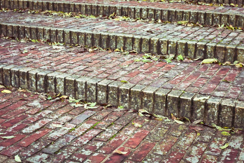 Brick With Stone Steps Picture. Image: 2803629