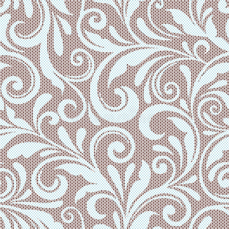 Leaves Texture Pattern. Flora Design Background Stock Illustration ...