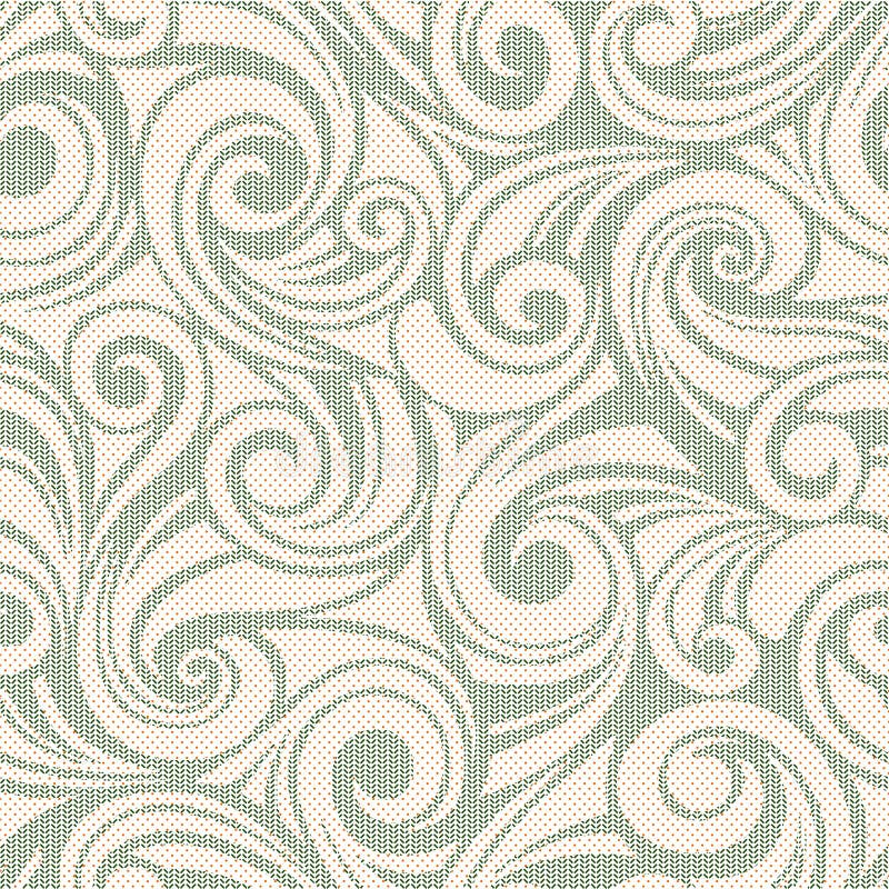 Leaves Texture Pattern. Flora Design Background Stock Illustration ...