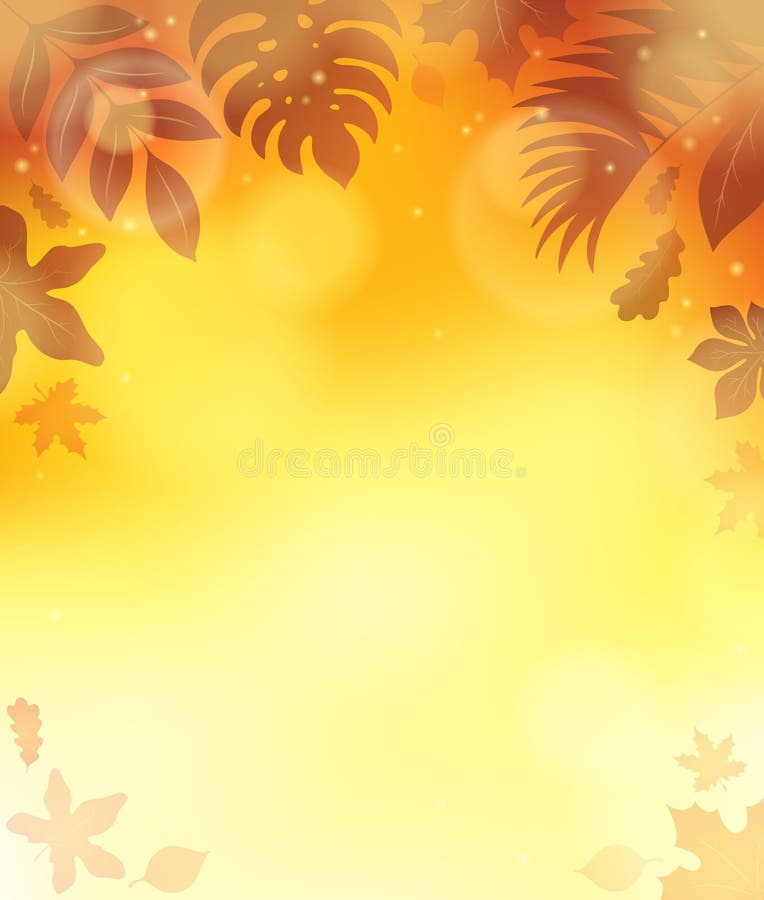 Leaves theme background 3 stock vector. Illustration of leaf - 45225582