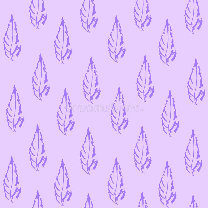 Leaves from the Tree. Print Fabric Print of Leavese. Stock Illustration ...