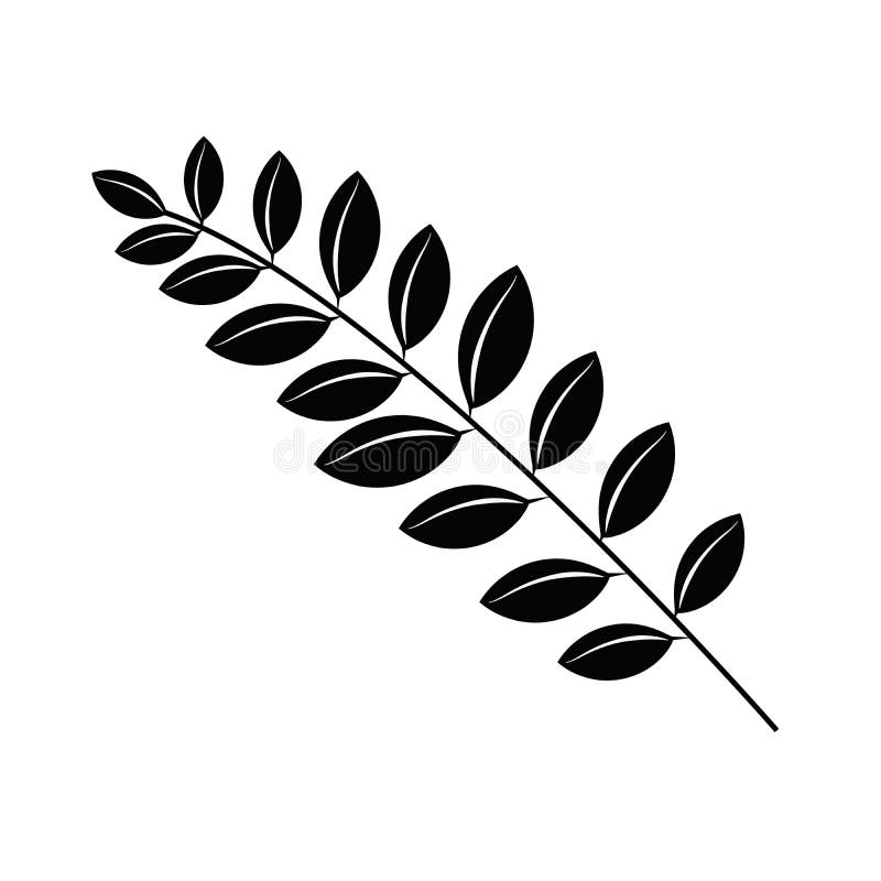 Leaves. Vector Illustration, Isolated on a White Stock Vector ...