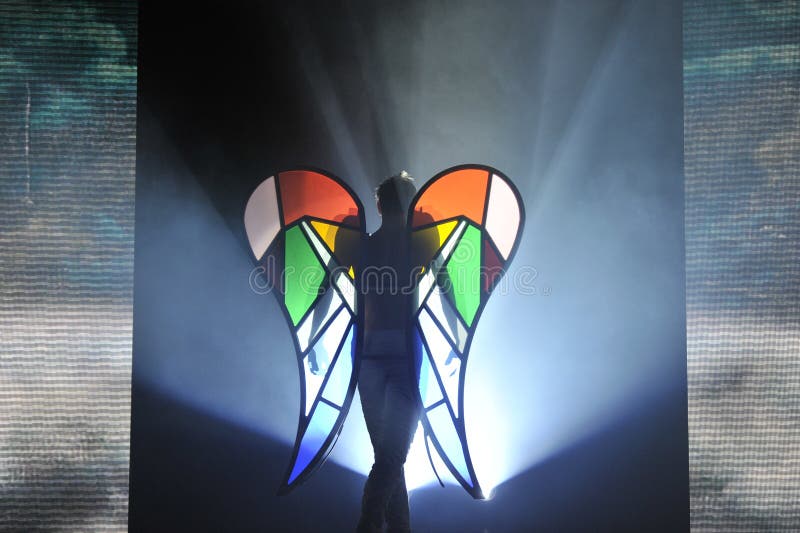 Leaving Angel stock image. Image of actor, light, angel - 43464019