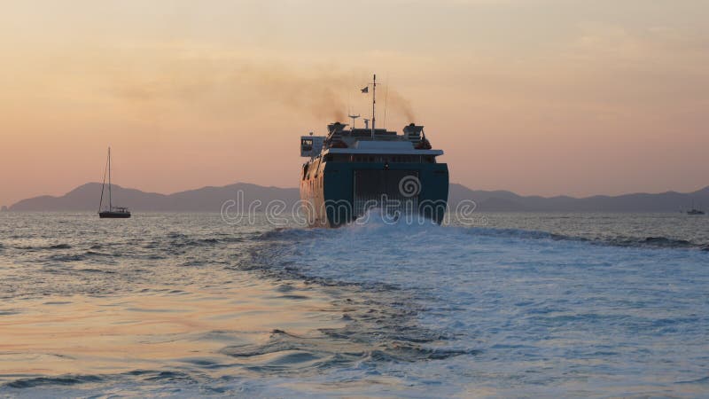 Leaving ferry stock image. Image of leaving, passengers - 57578339