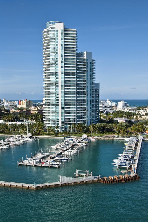 Leaving Miami, Florida stock photo. Image of miami, marina - 13495286