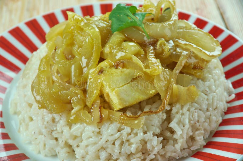 Baked Samak, Samak Harra, Baked Fish, Bhuni Machhalee Stock Image ...