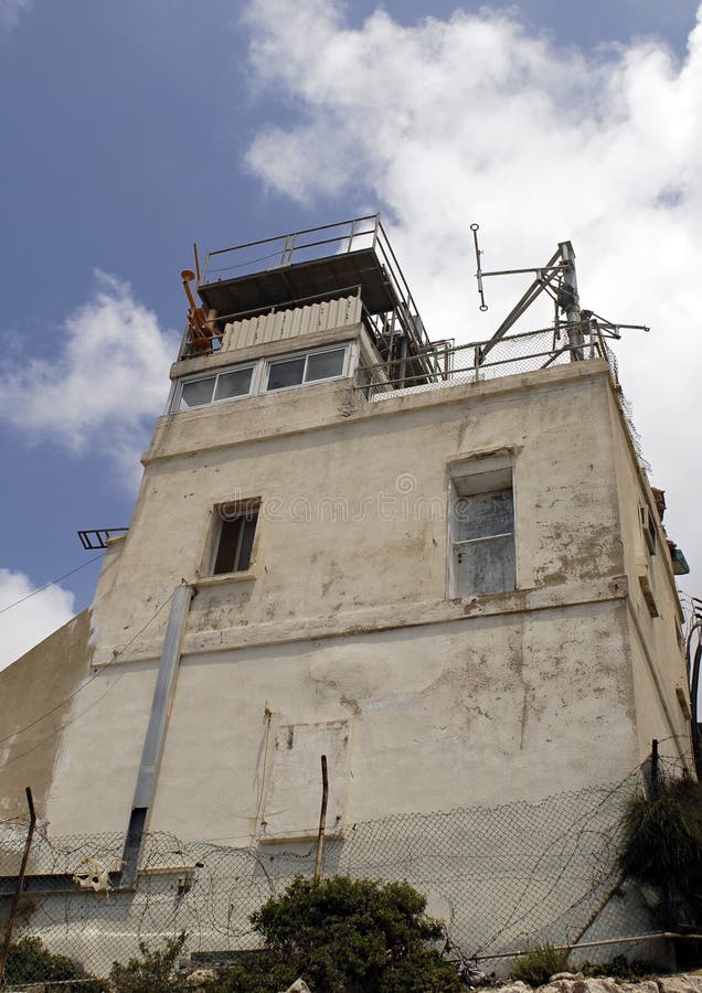 Lebanese Guard Post at Border Editorial Stock Photo - Image of boundary ...