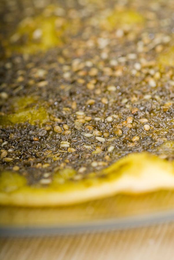 Lebanese Manouche or Manoushe Stock Image - Image of bread, pita: 13937705