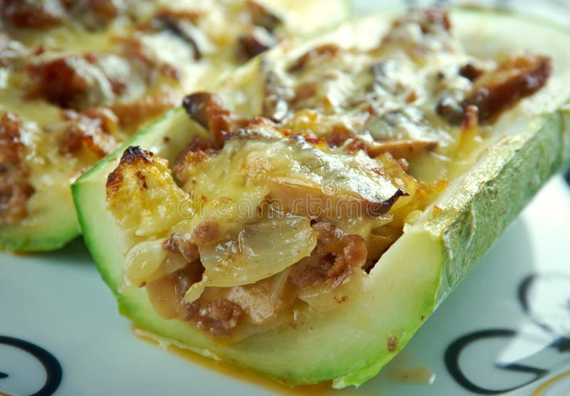 Lebanese Stuffed Squash stock image. Image of syria, lunch - 75097255